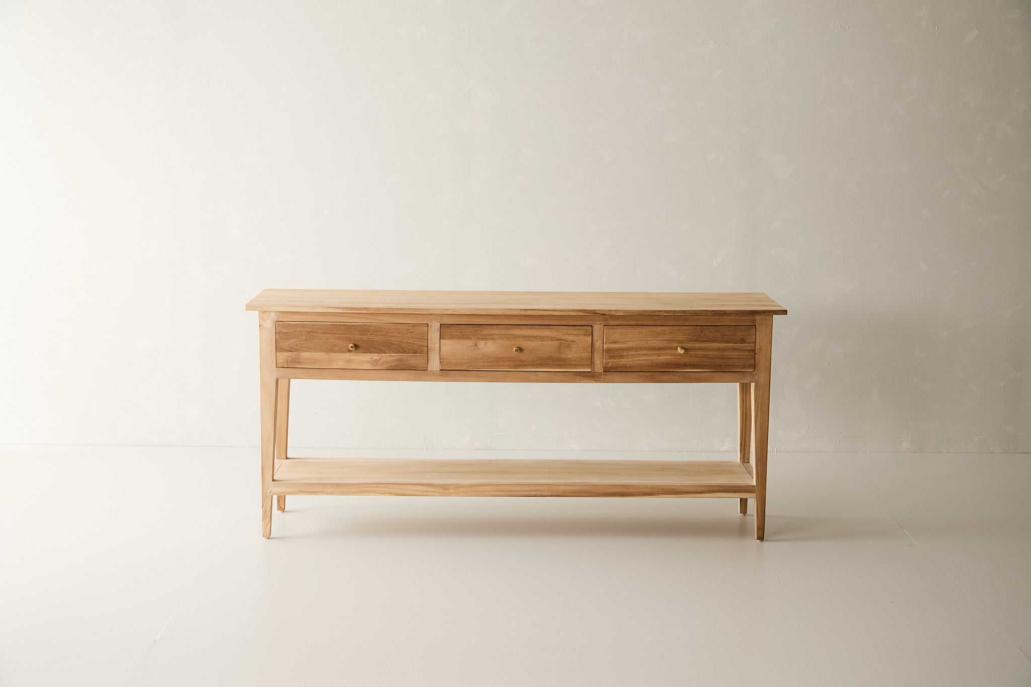 Beckham Natural Teak Wood Console Table – Habitat Home and Garden
