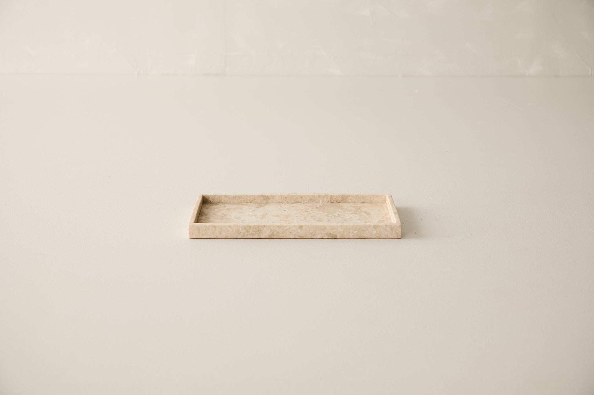 Rustic Beige Marble Tray Rectangle – Habitat Home and Garden
